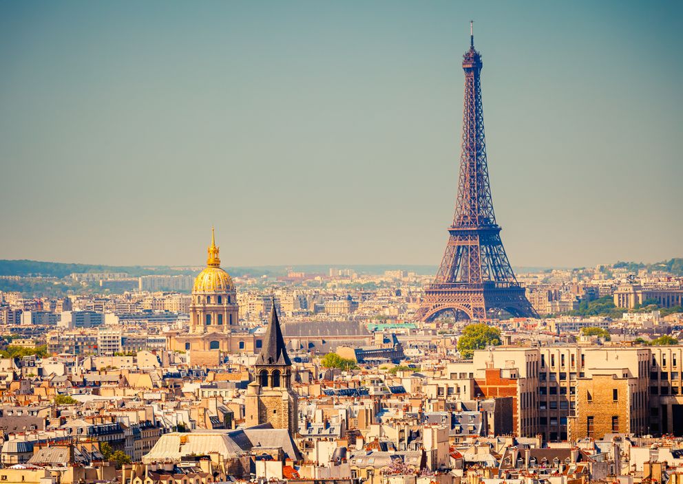 Vista de París, Francia