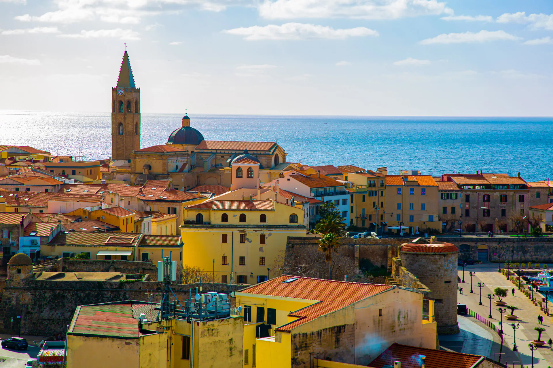 ista di Alghero Vista di Alghero, Sardegna